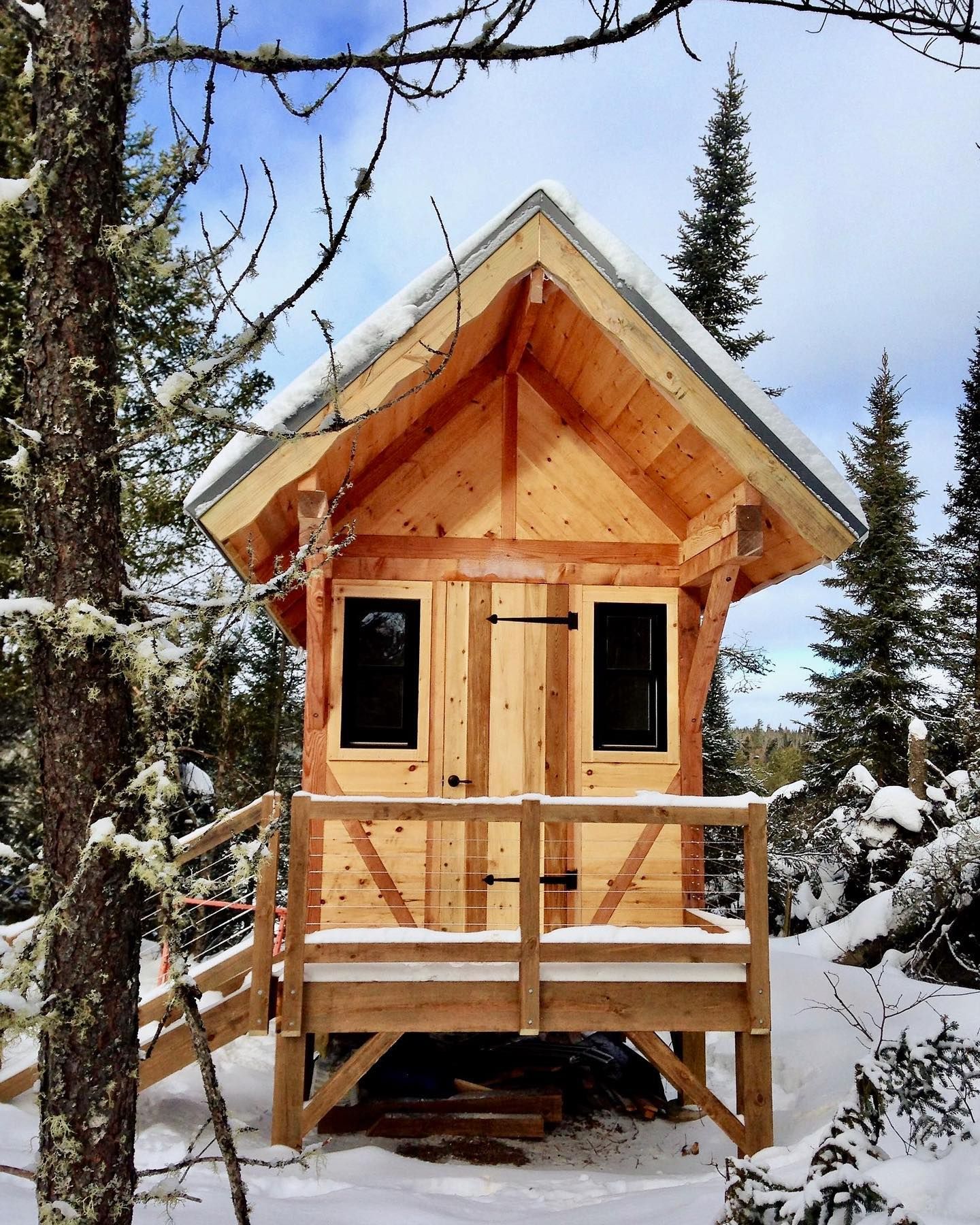 The Wee Cabin Company | Ely, MN | Timber Frame Cabins