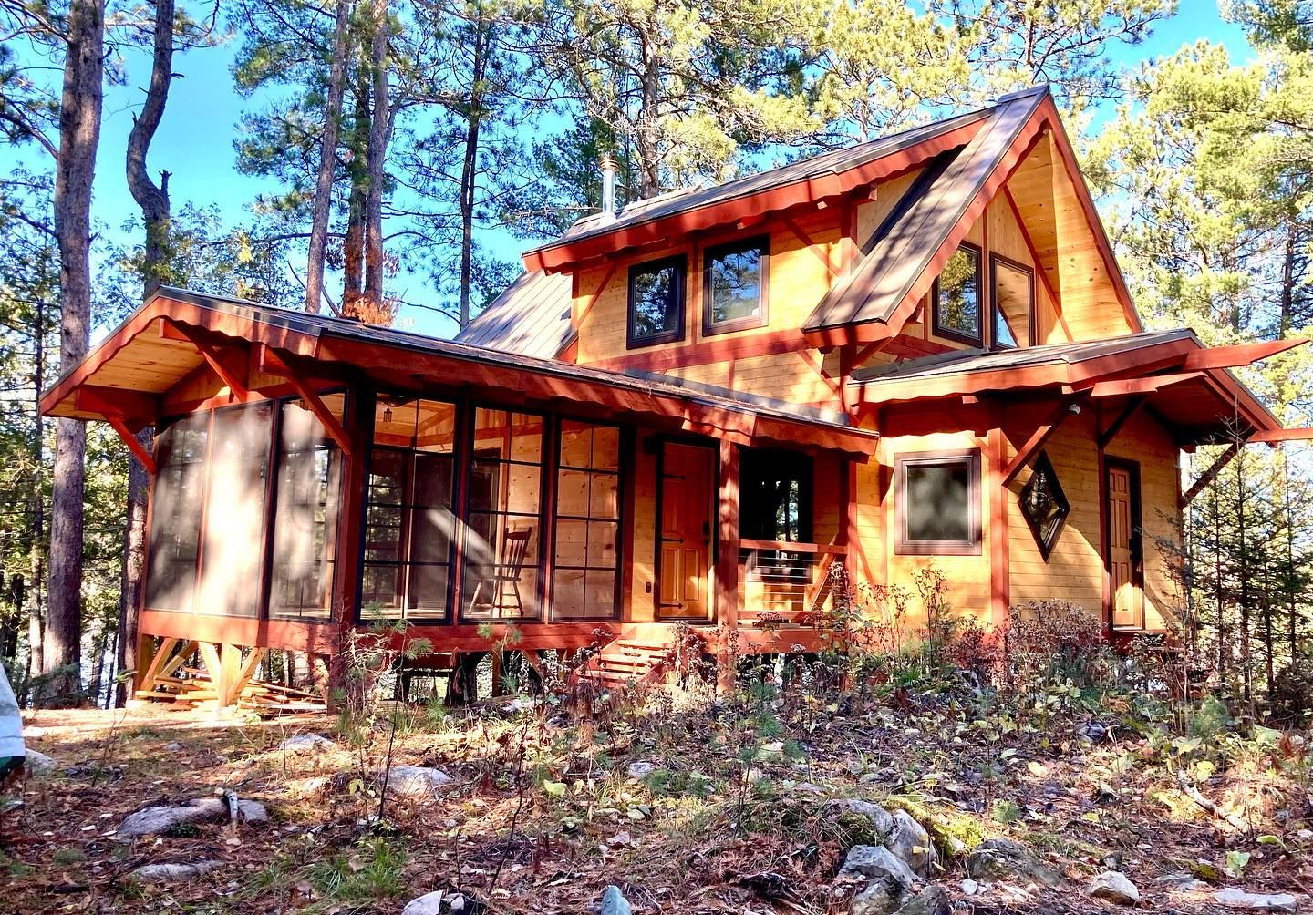 The Wee Cabin Company | Ely, MN | Timber Frame Cabins