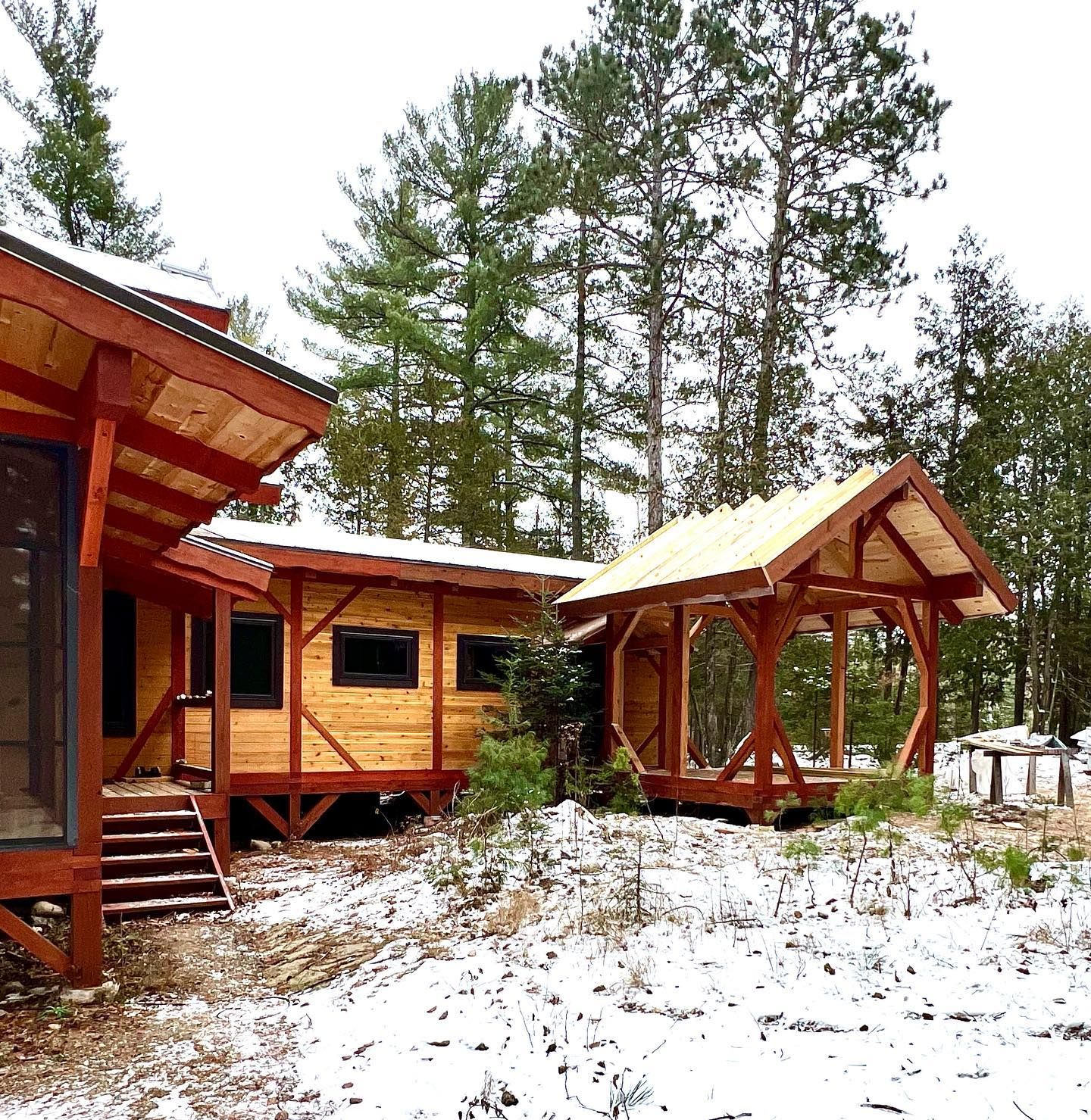 The Wee Cabin Company | Ely, MN | Timber Frame Cabins